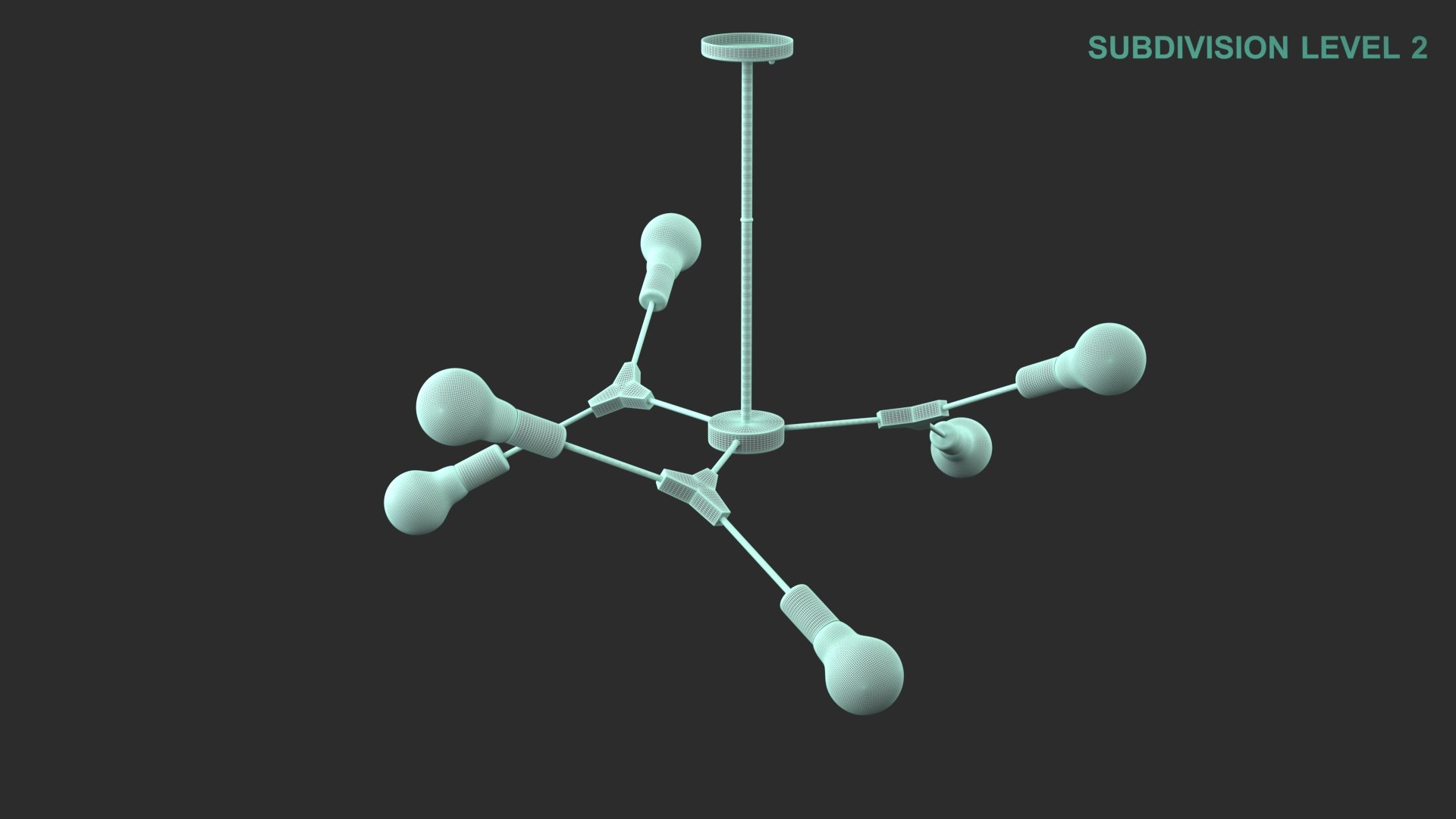 3D Ceiling Lamp Model - TurboSquid 1965179
