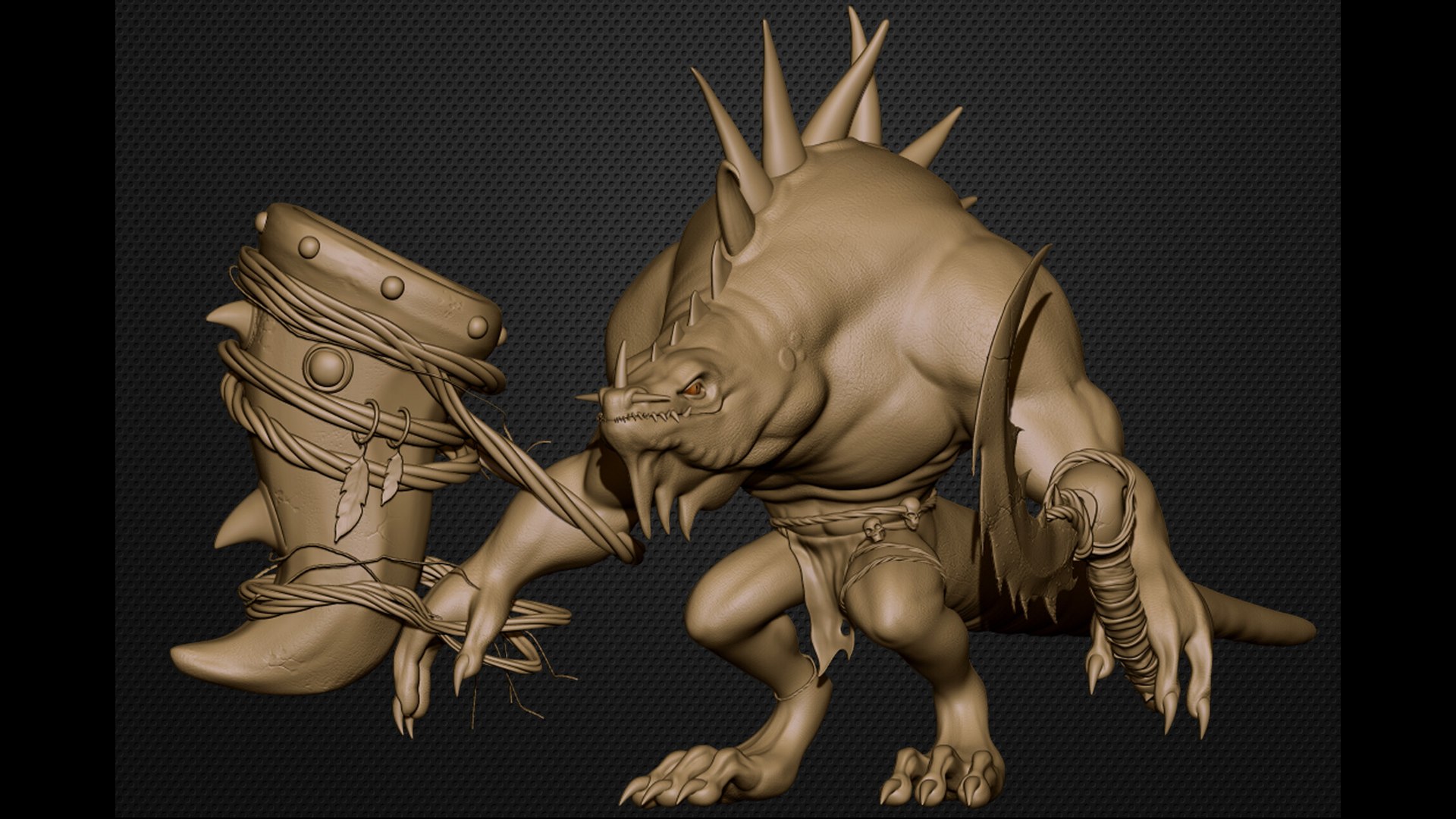 LizardCriature 3D Model - TurboSquid 1821204