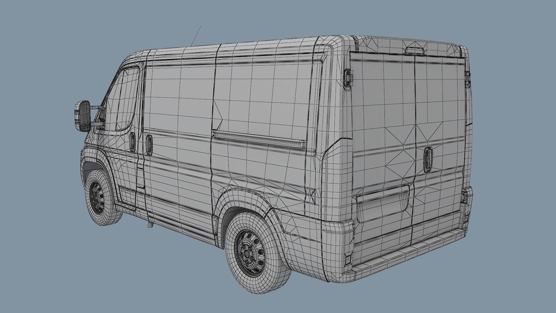 Van Car Vehicle Model - TurboSquid 1460216
