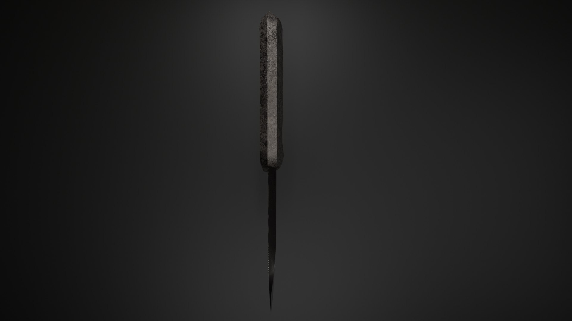 3D Model 3D LowPoly Simple Classic Knife - TurboSquid 2281571