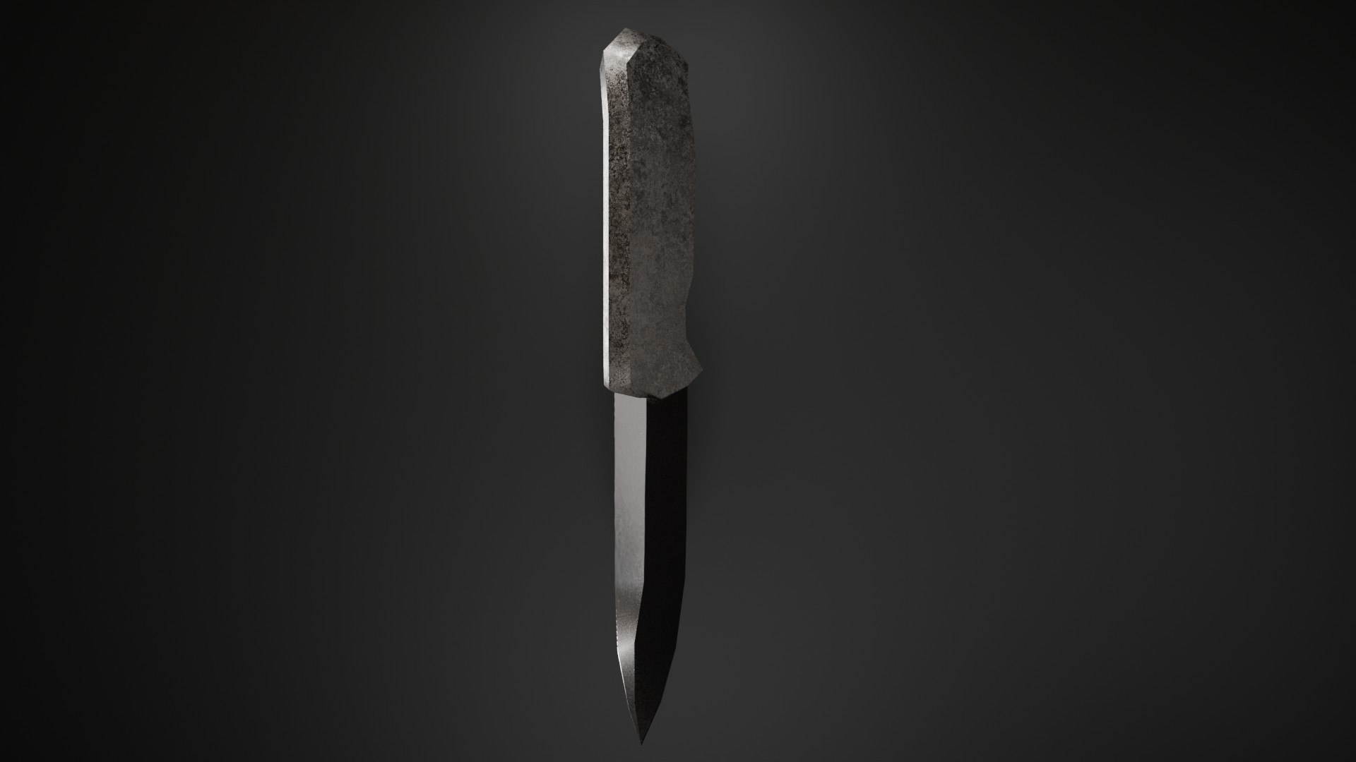 3D Model 3D LowPoly Simple Classic Knife - TurboSquid 2281571