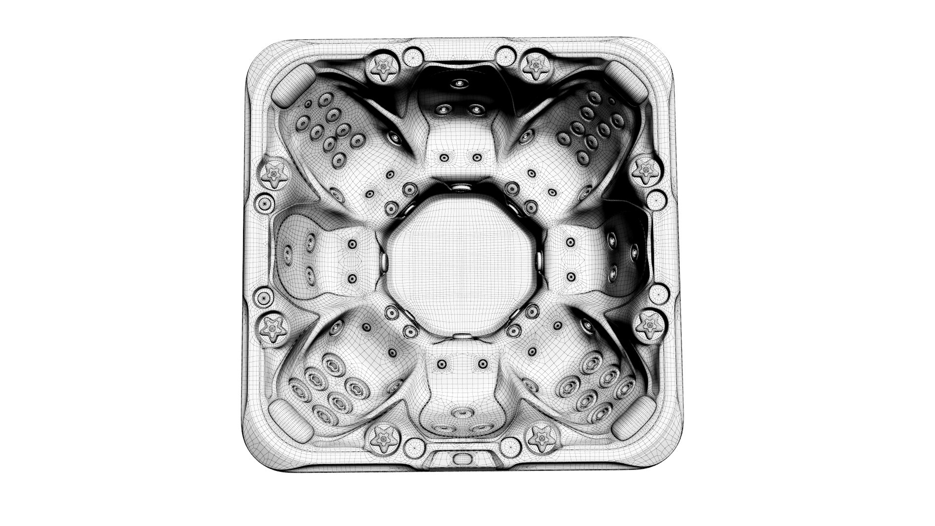 Jacuzzi Collection 3 In 1 3D - TurboSquid 2033908