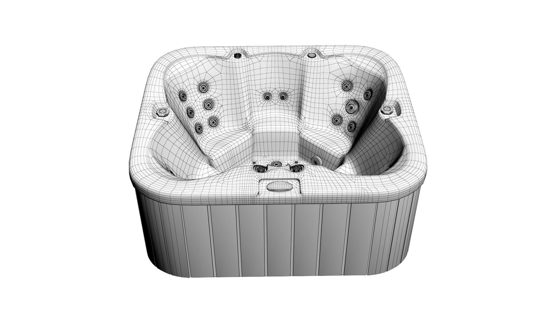Jacuzzi Collection 3 in 1 3D - TurboSquid 2033908
