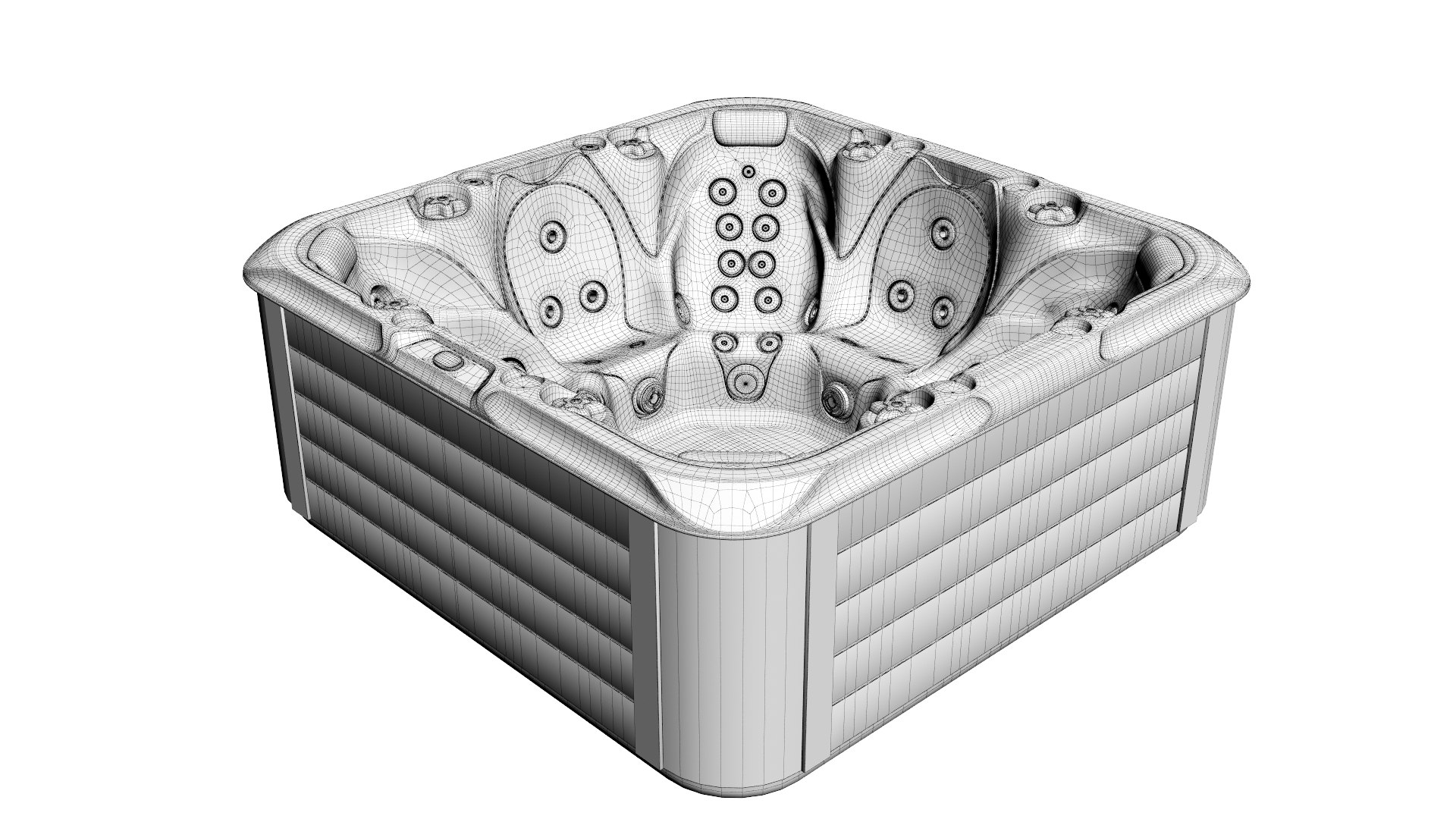 Jacuzzi Collection 3 In 1 3D - TurboSquid 2033908