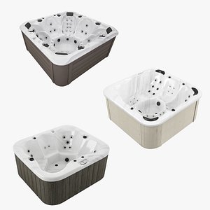 Outdoor Jacuzzi 3d Max