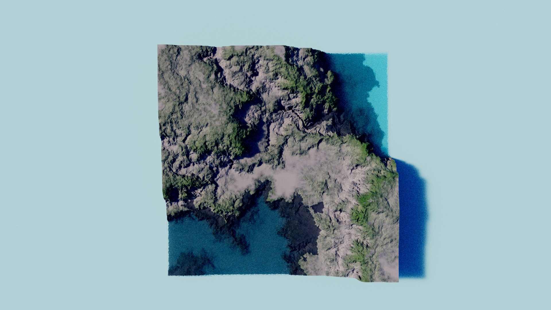 3D Model TERRAIN COASTLINE 08 4K - TurboSquid 2137154