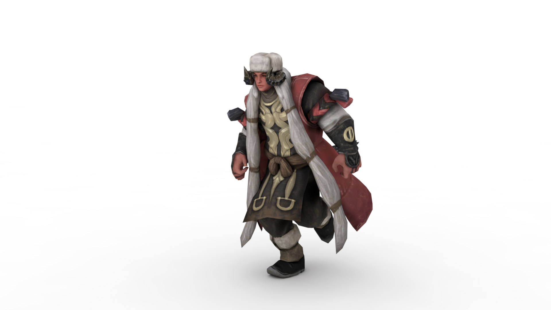 3D model Male Dwarf Art Wizardry Town of Imprisoned Spirits Art Gallery ...