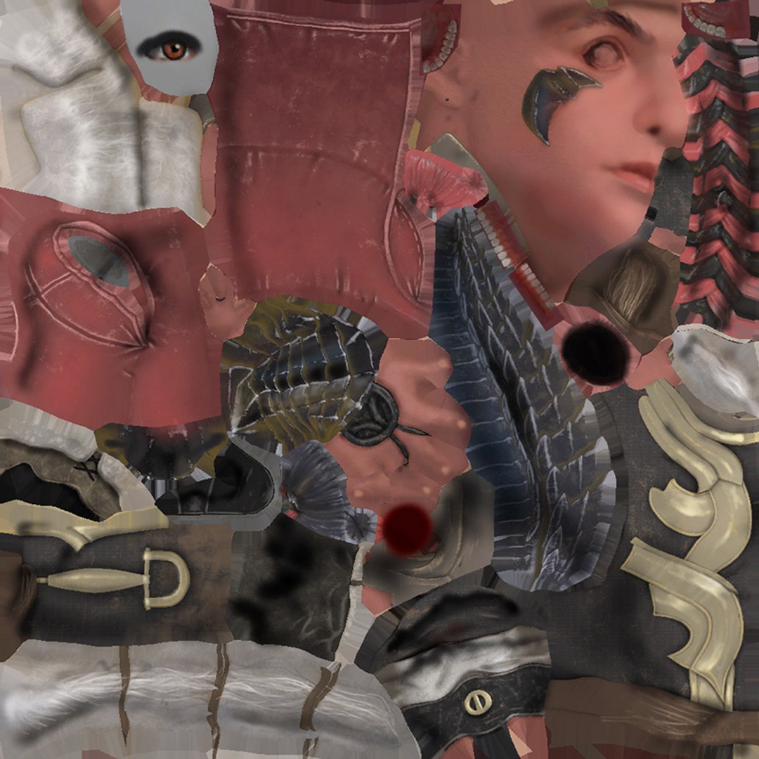 3D model Male Dwarf Art Wizardry Town of Imprisoned Spirits Art Gallery ...