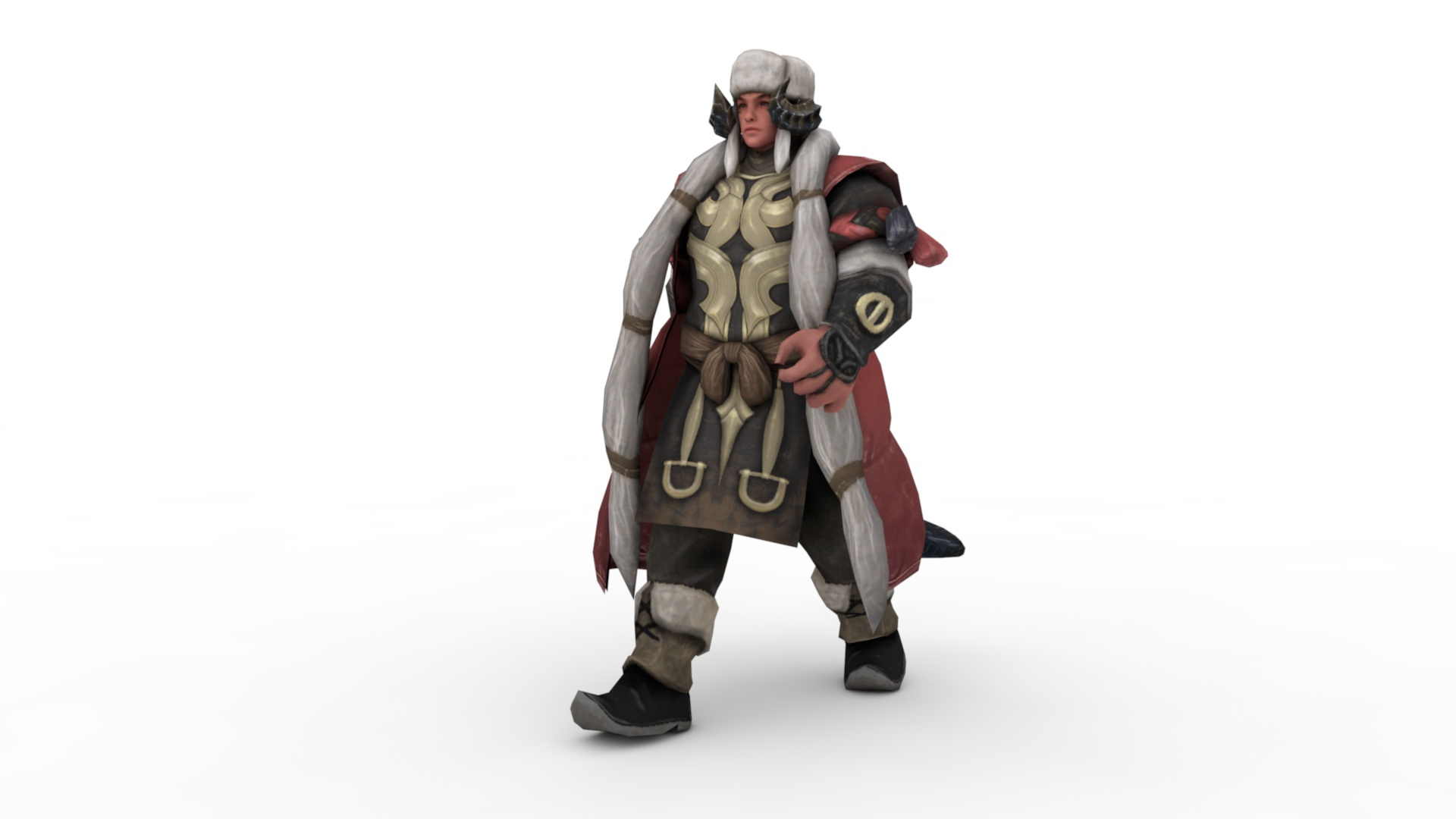 3D model Male Dwarf Art Wizardry Town of Imprisoned Spirits Art Gallery ...