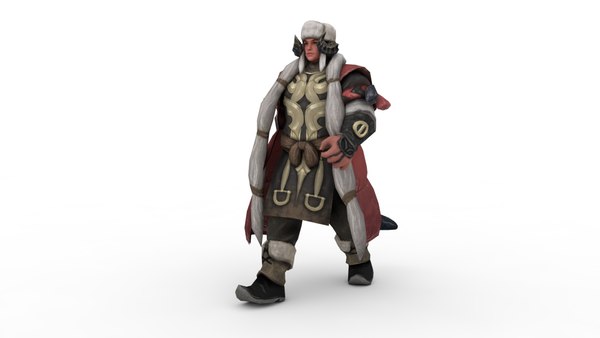 3D model Male Dwarf Art Wizardry Town of Imprisoned Spirits Art Gallery ...