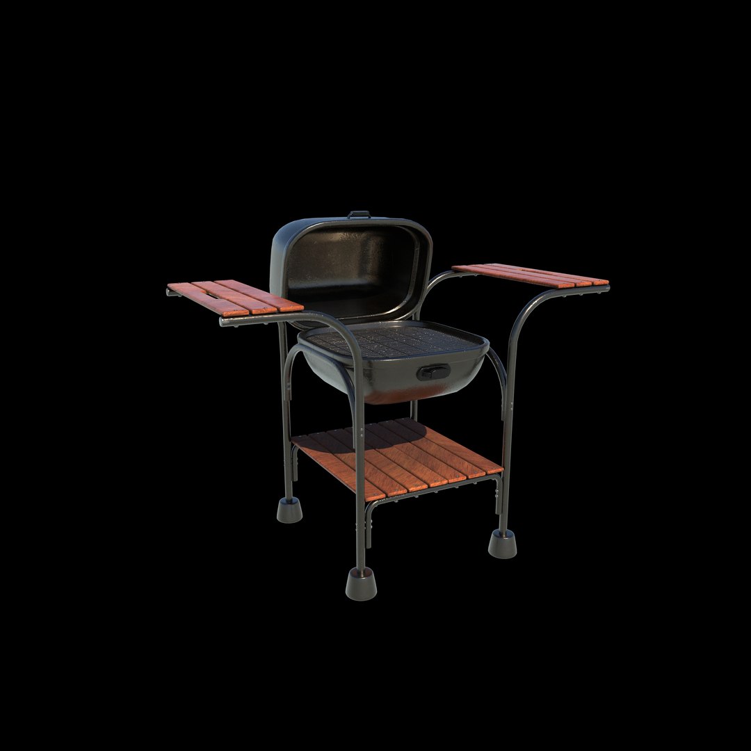 Mini Barrel Charcoal Grill 3D Model 3D Model - TurboSquid 2345759