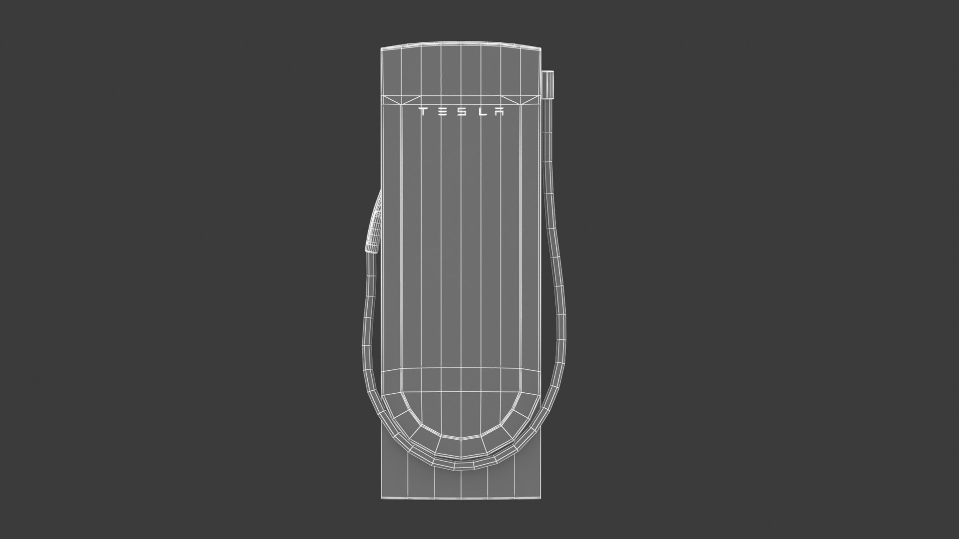 Tesla Charger Station V4 3D Model - TurboSquid 2144840