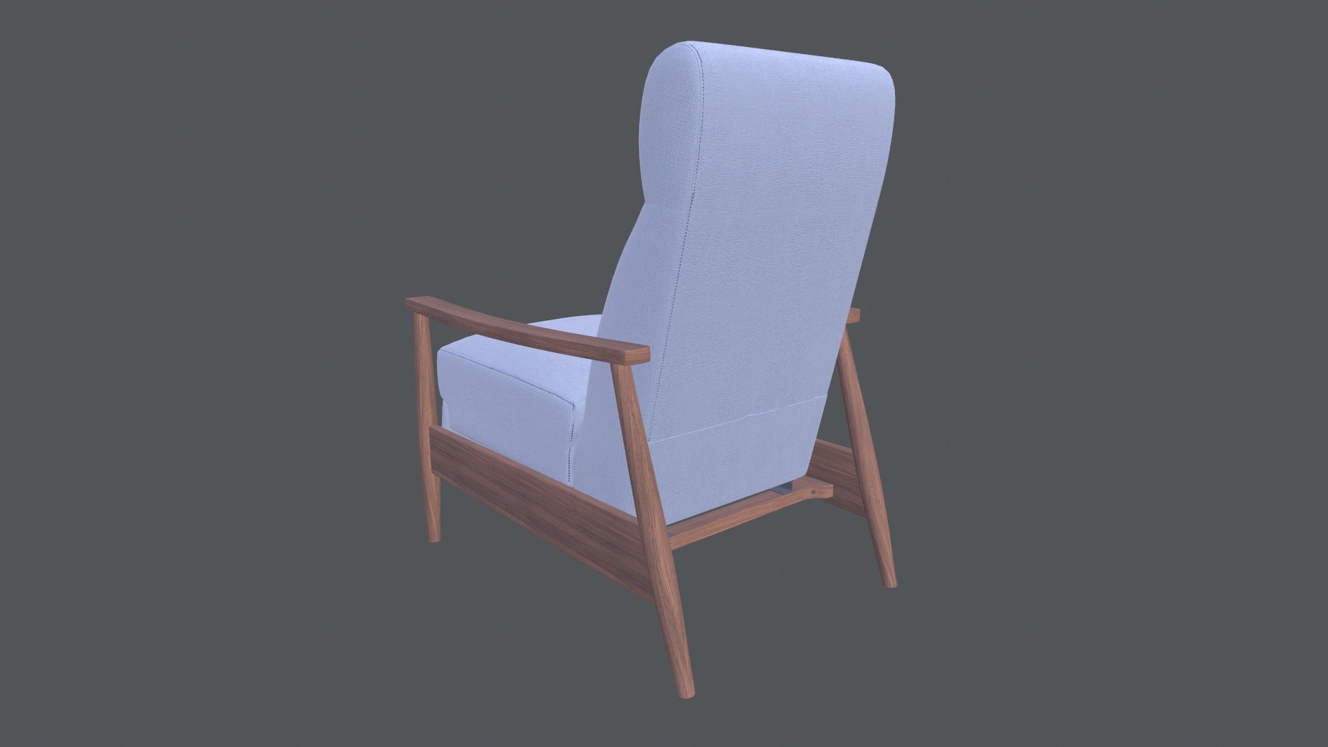 Coaster Push Back Recliner 3D - TurboSquid 2044696