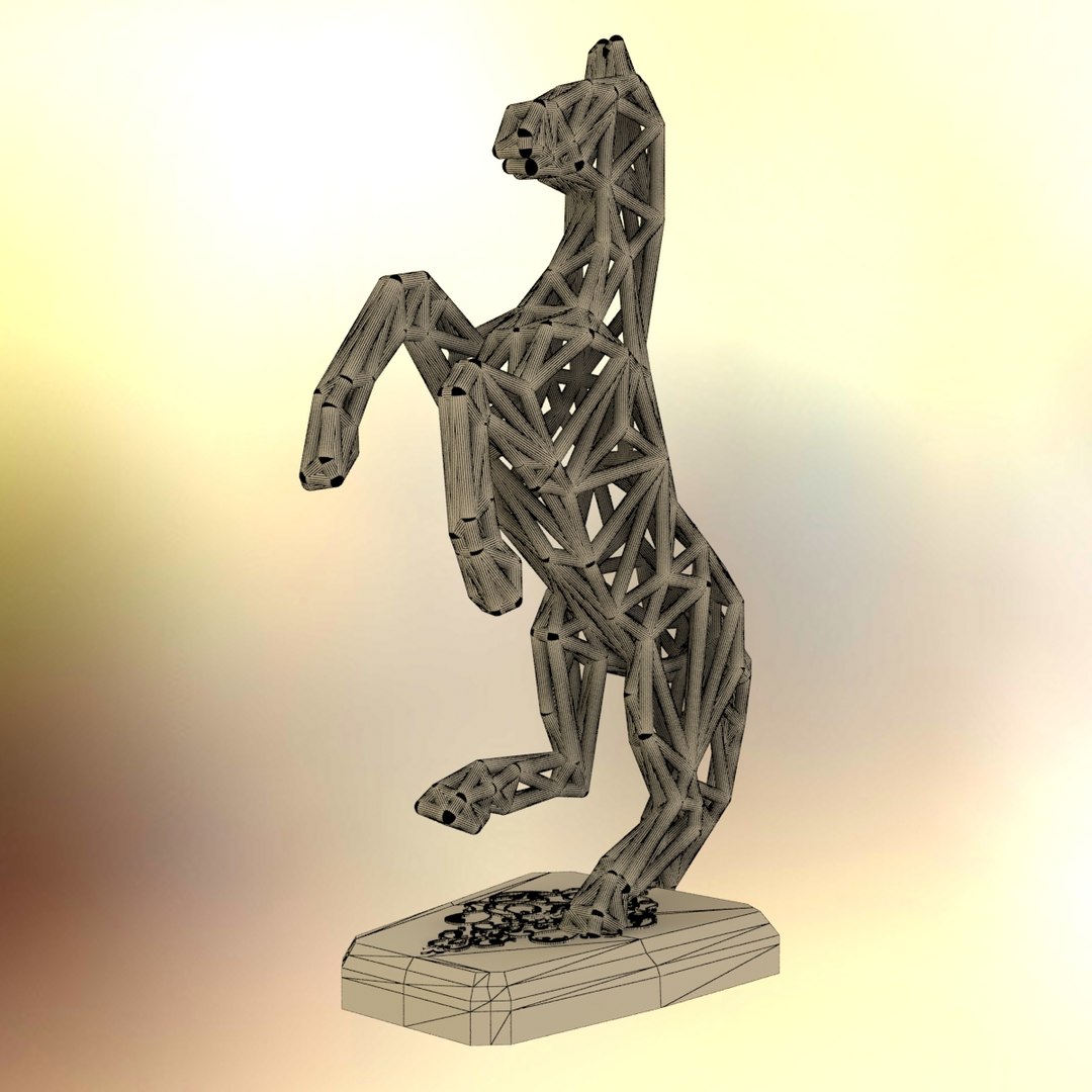 Horse Mares Print 3D Model - TurboSquid 1486888