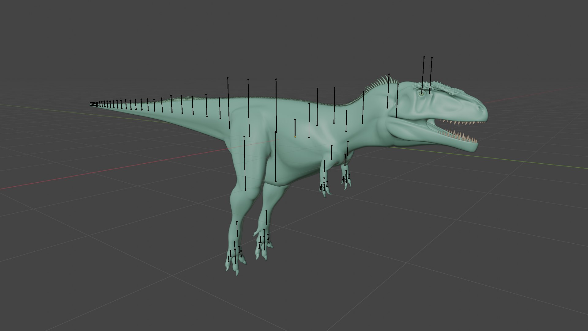 3D Mapusaurus Dinosaur Model - TurboSquid 2365878