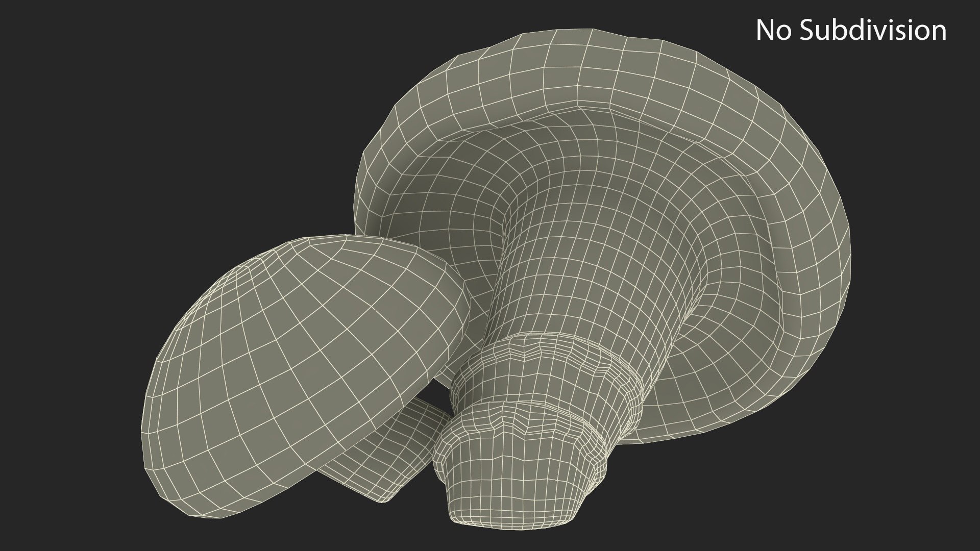 3D Shiitake - TurboSquid 2215805