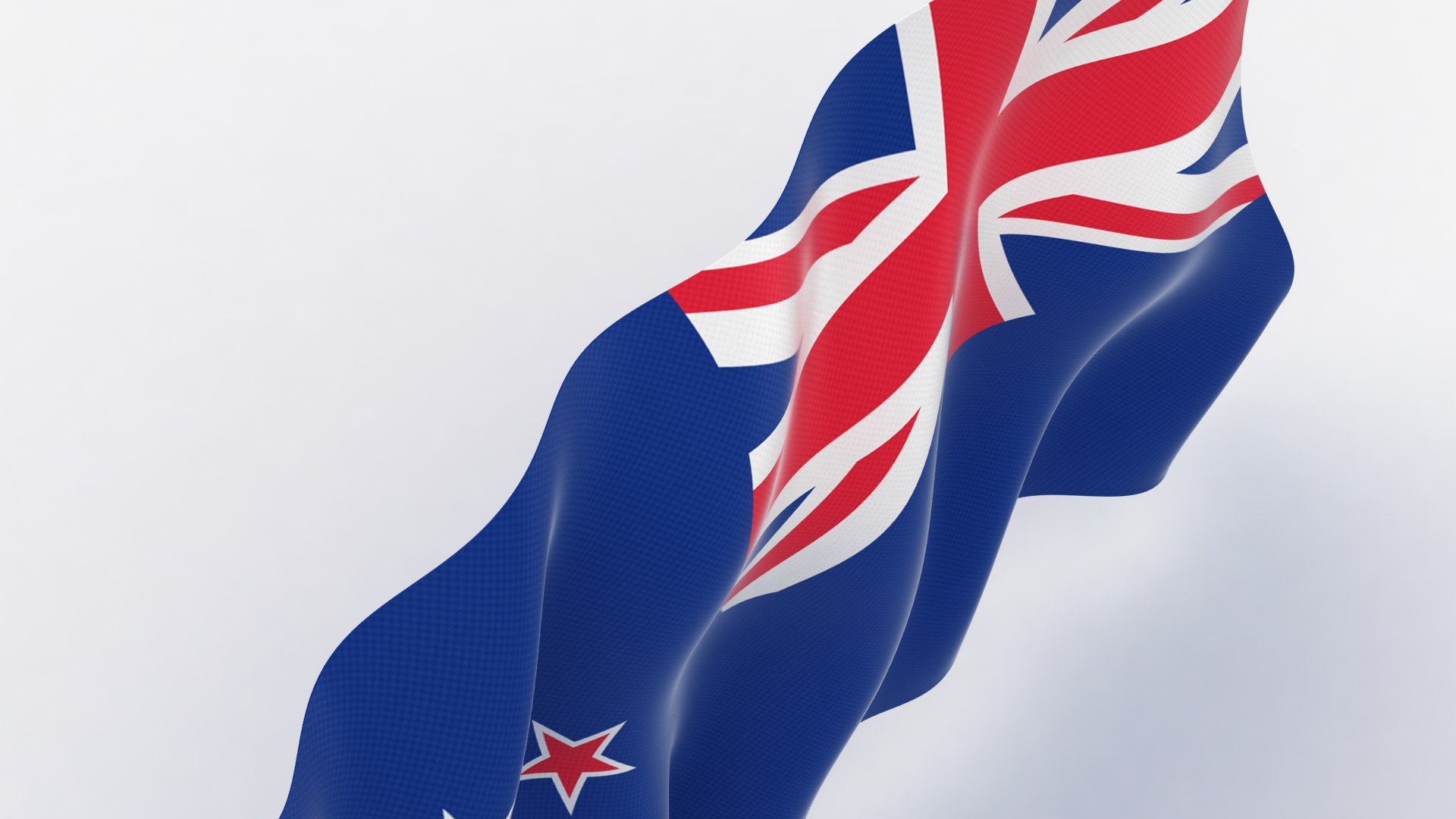 New Zealand Flag Animation 3D Model - TurboSquid 1613734