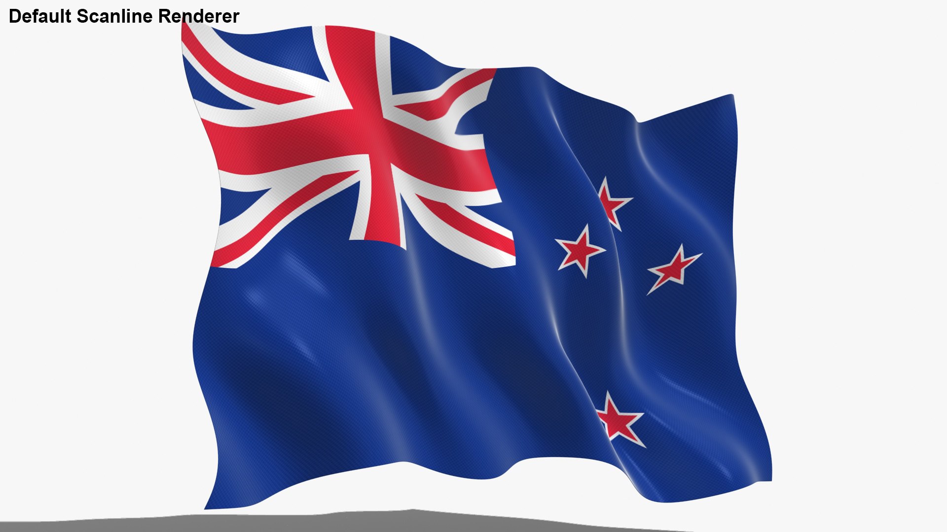 New Zealand Flag Animation 3D Model - TurboSquid 1613734