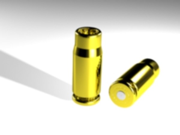bullet shell 3d 3ds