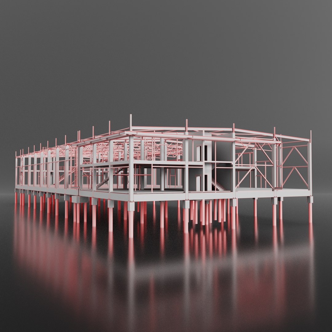 3D Industrial Metal Car Model - TurboSquid 2235715