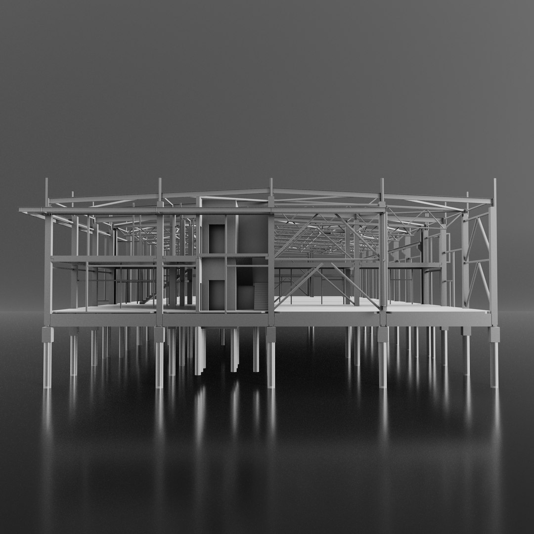 3D Industrial Metal Car Model - TurboSquid 2235715