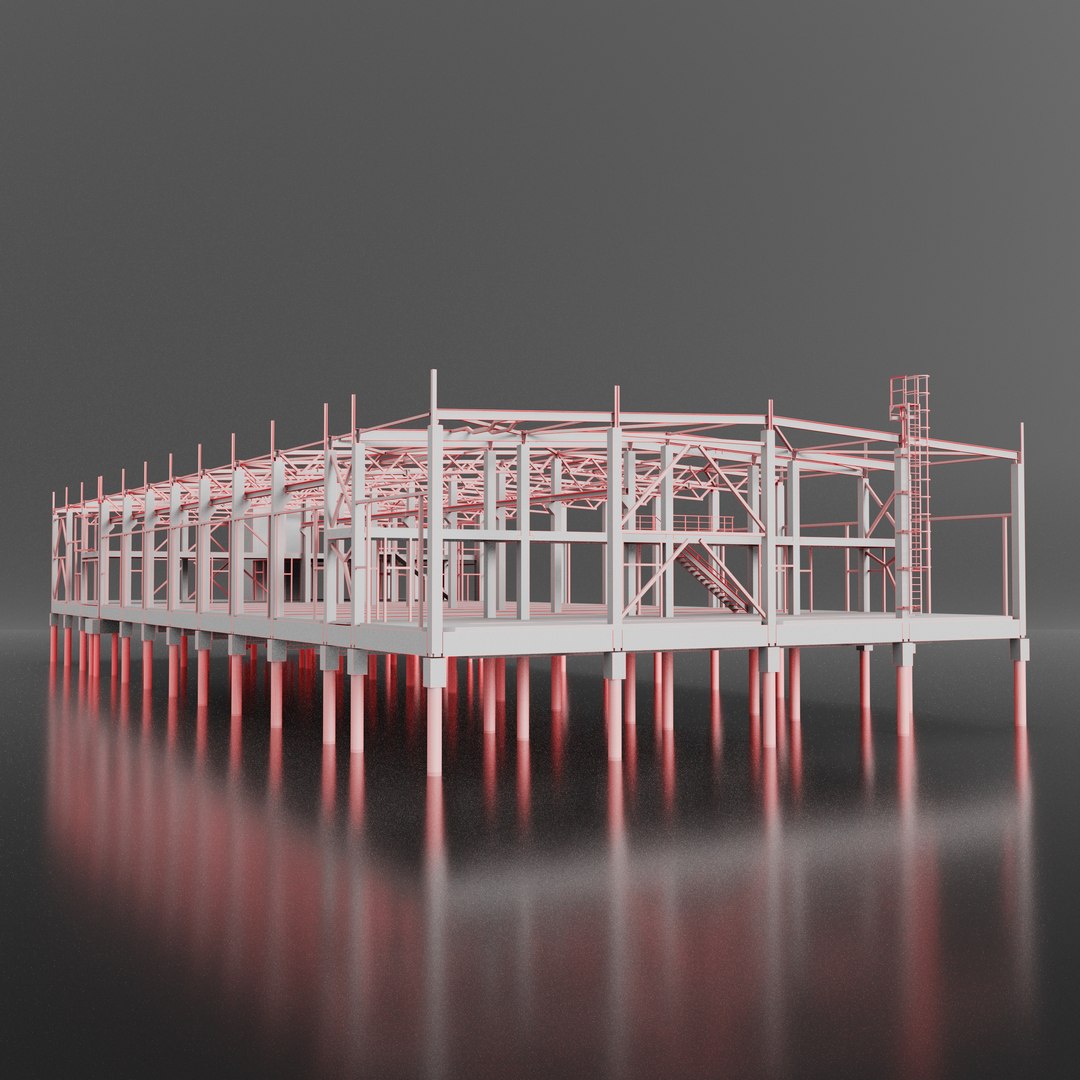 3D Industrial Metal Car Model - TurboSquid 2235715