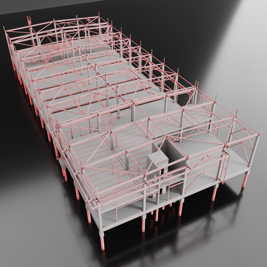 3D Industrial Metal Car Model - TurboSquid 2235715