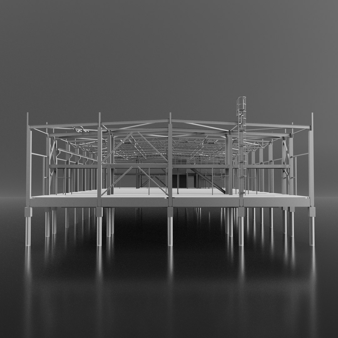 3D Industrial Metal Car Model - TurboSquid 2235715