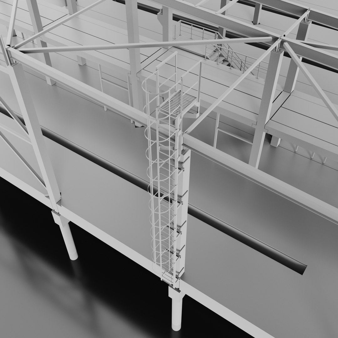 3D Industrial Metal Car Model - TurboSquid 2235715