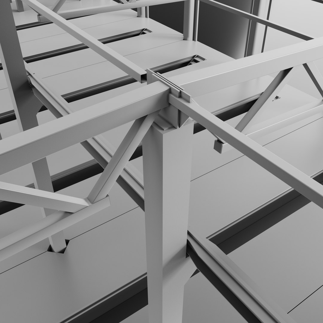 3D Industrial Metal Car Model - TurboSquid 2235715