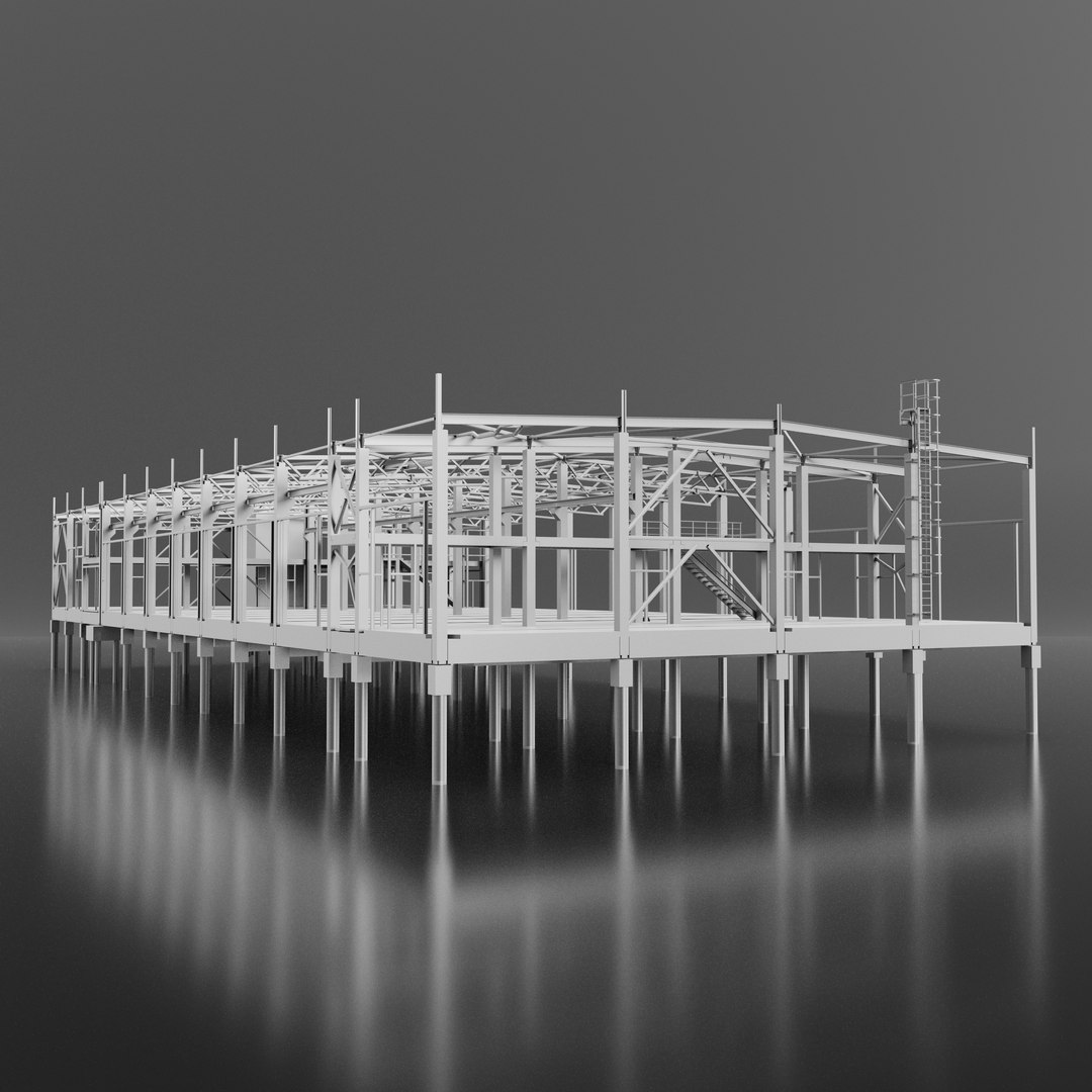 3D Industrial Metal Car Model - TurboSquid 2235715