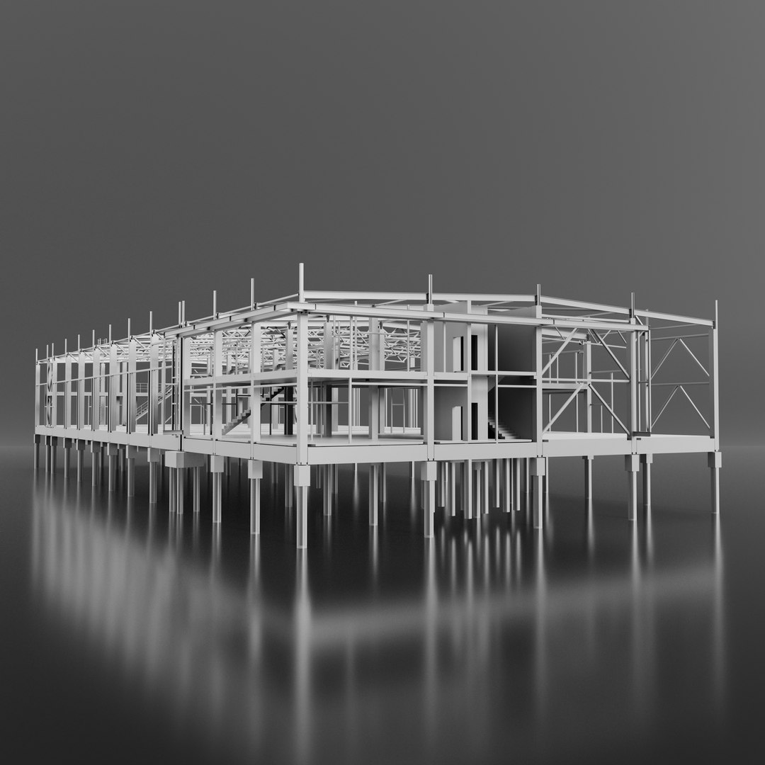 3D Industrial Metal Car Model - TurboSquid 2235715