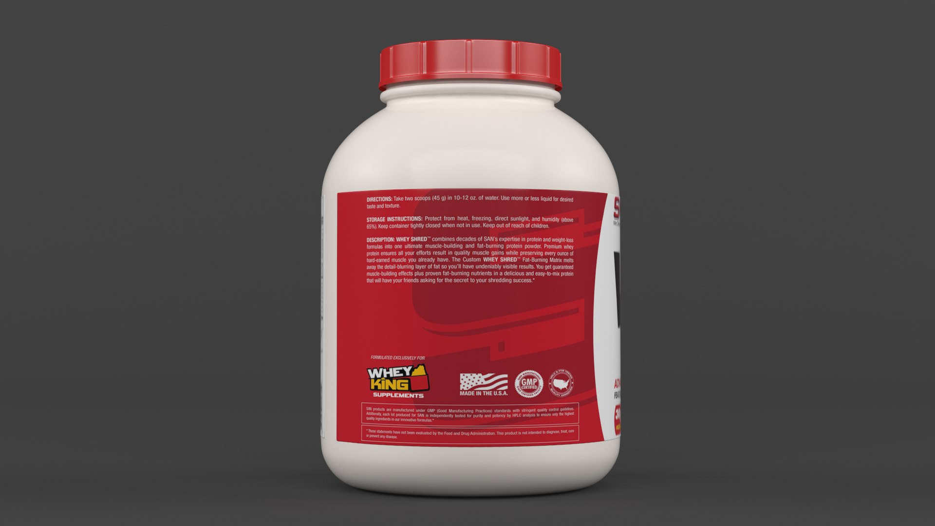3D Protein Powder Model - TurboSquid 1870902