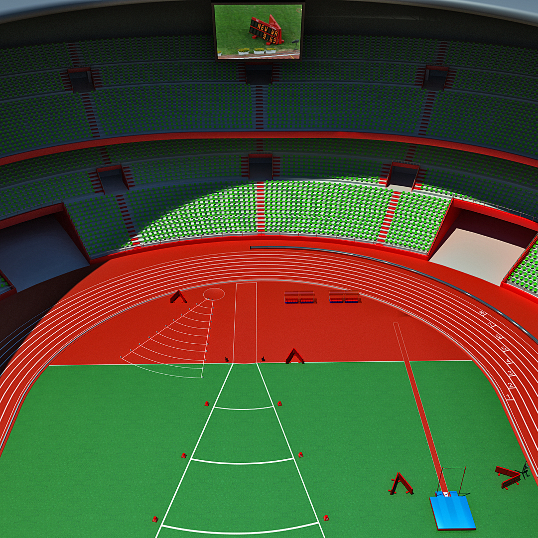 3d athletics stadium