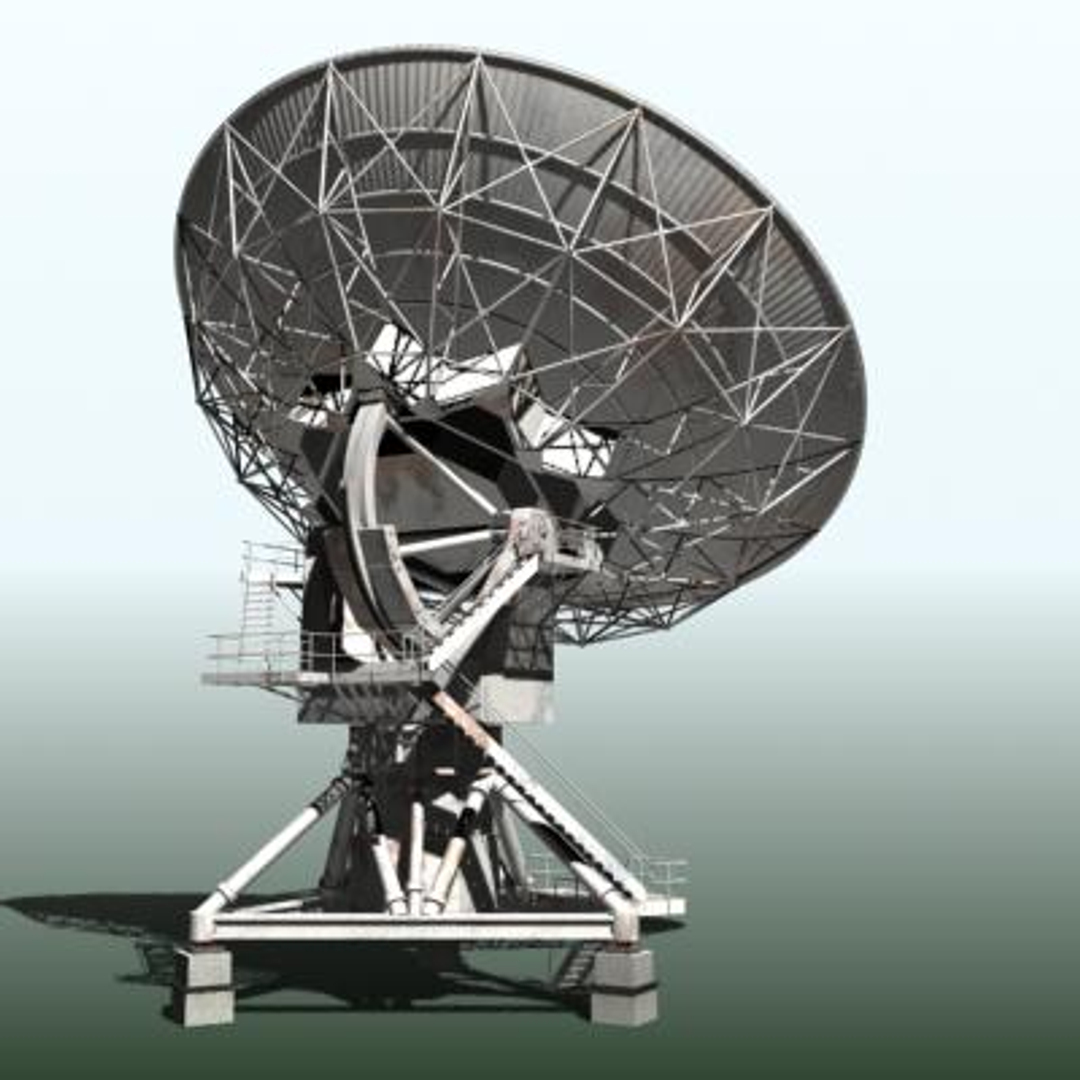 vla dish 3d model