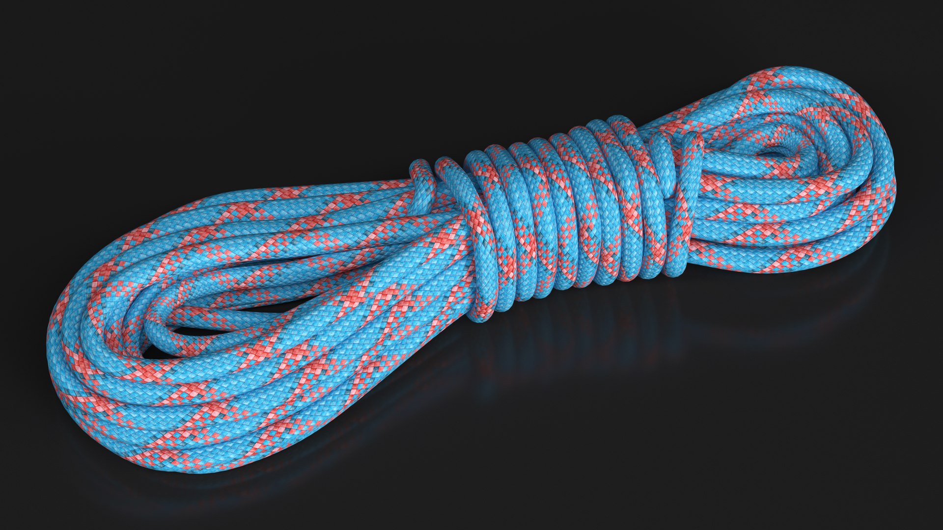 3D Model Nylon Climbing Rope - TurboSquid 2037609