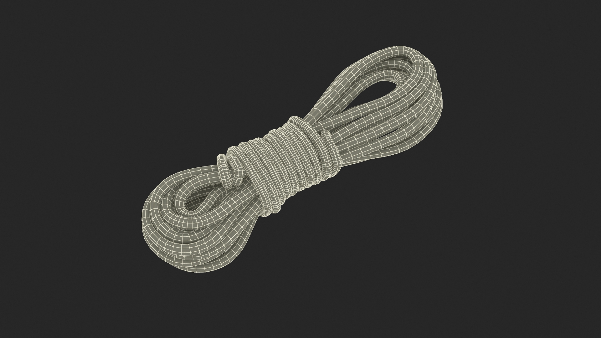 3D Model Nylon Climbing Rope - TurboSquid 2037609