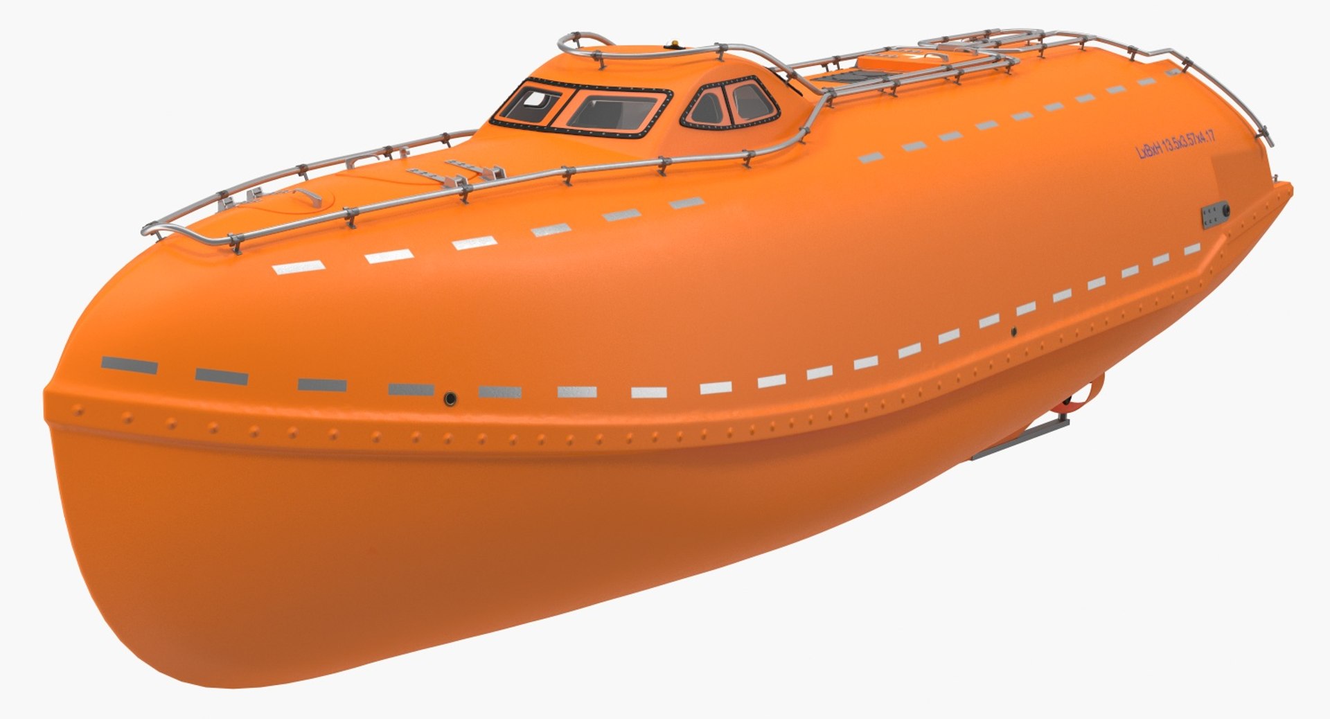 3D lifeboats 2 boat life model - TurboSquid 1597055