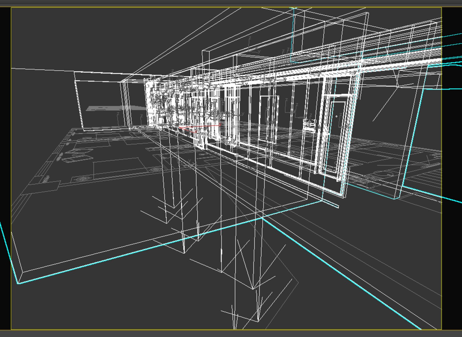 Hotel Hallway Hotel Corridor Hotel Passageway 3D - TurboSquid 2398126