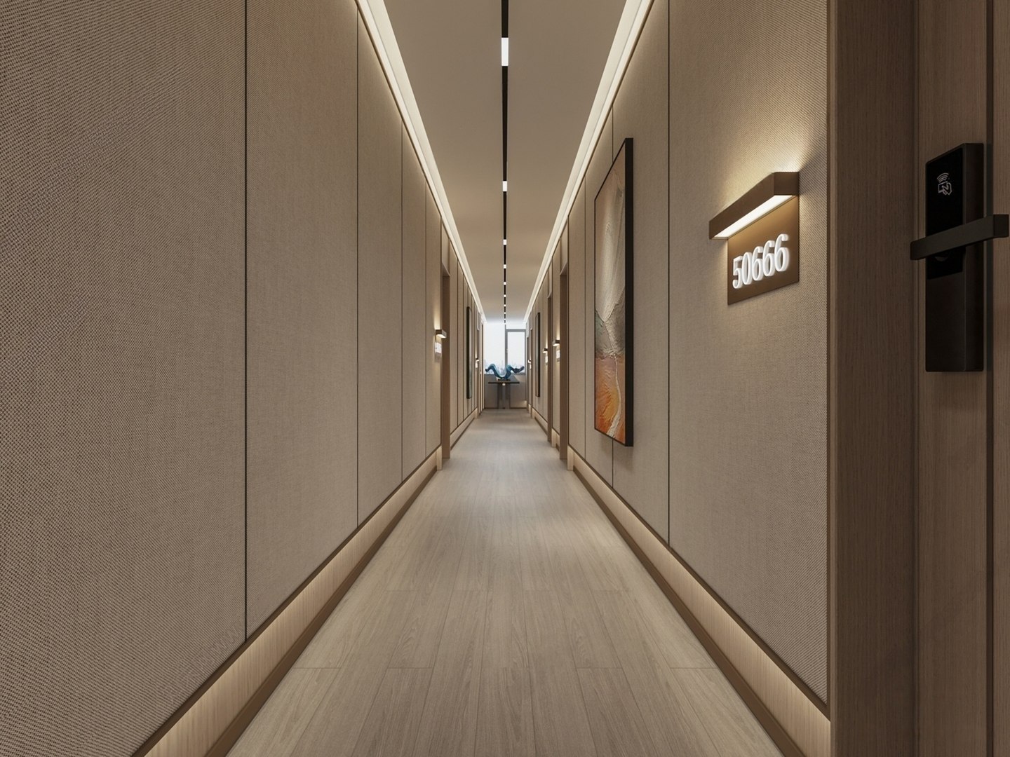 Hotel Hallway Hotel Corridor Hotel Passageway 3D - TurboSquid 2398126