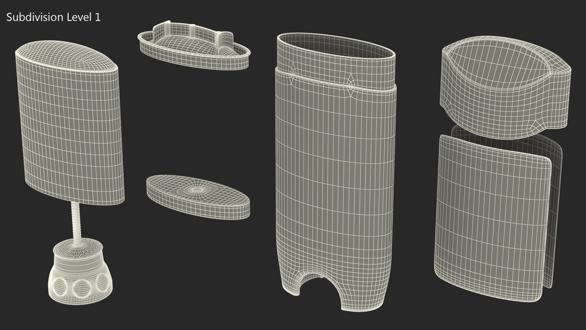 3D antiperspirant deodorant odor solid model - TurboSquid 1713096