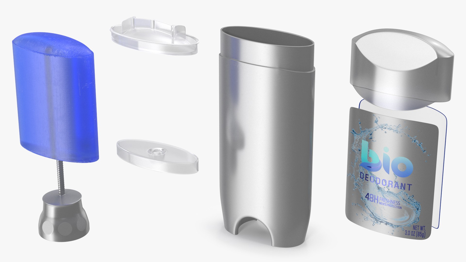 3D antiperspirant deodorant odor solid model - TurboSquid 1713096