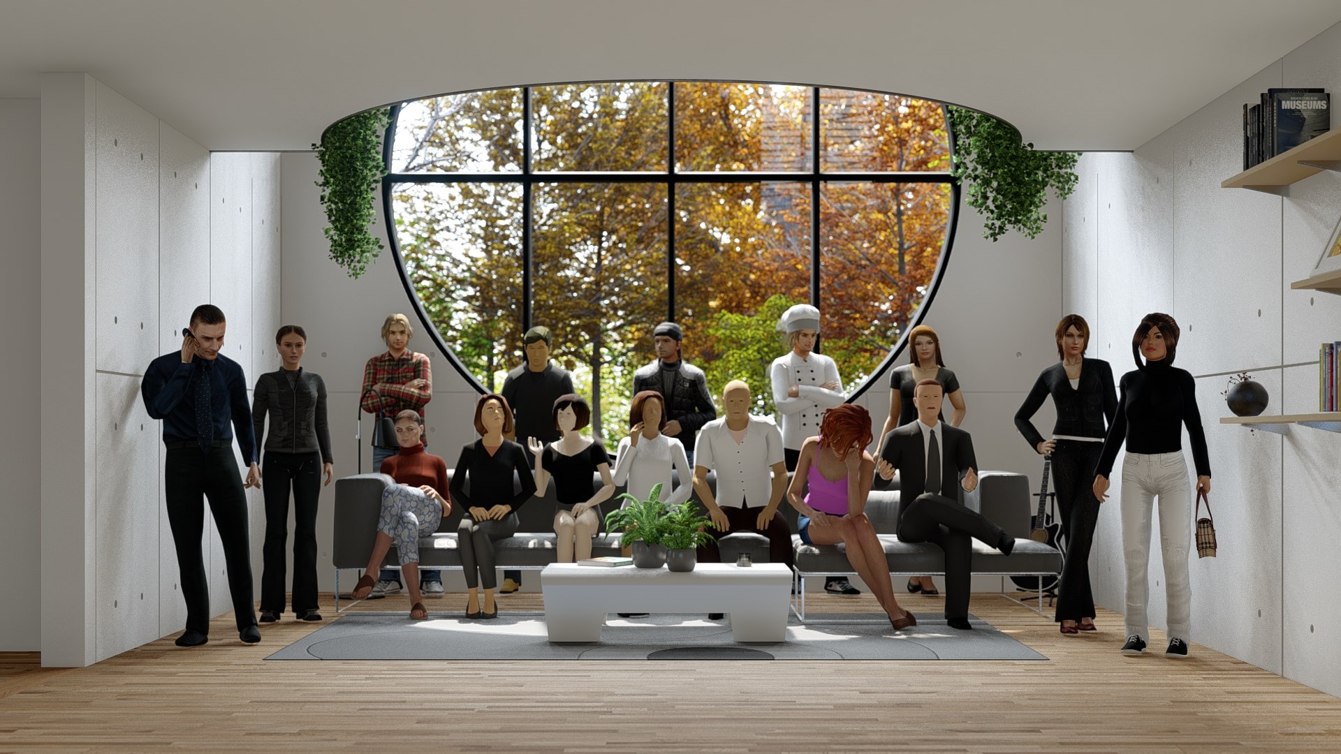 3D 16 3D HUMANS In Low Poly - TurboSquid 2352100