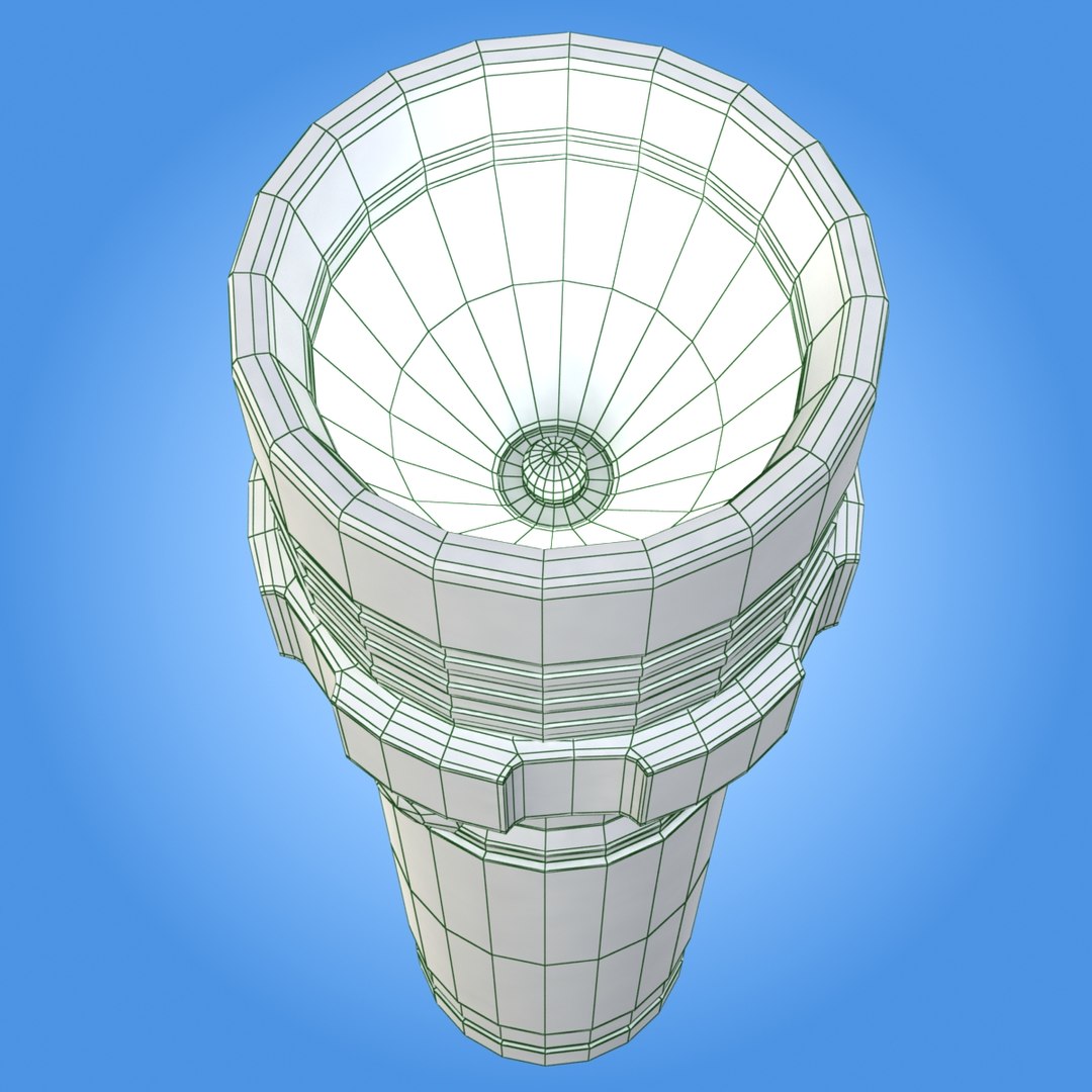 3d Model Hand Lamp Light