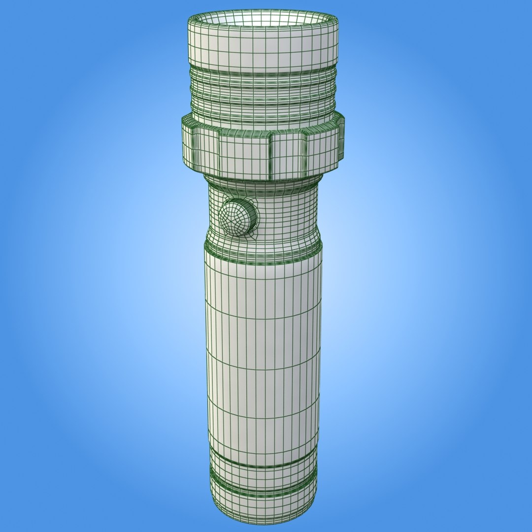 3d Model Hand Lamp Light