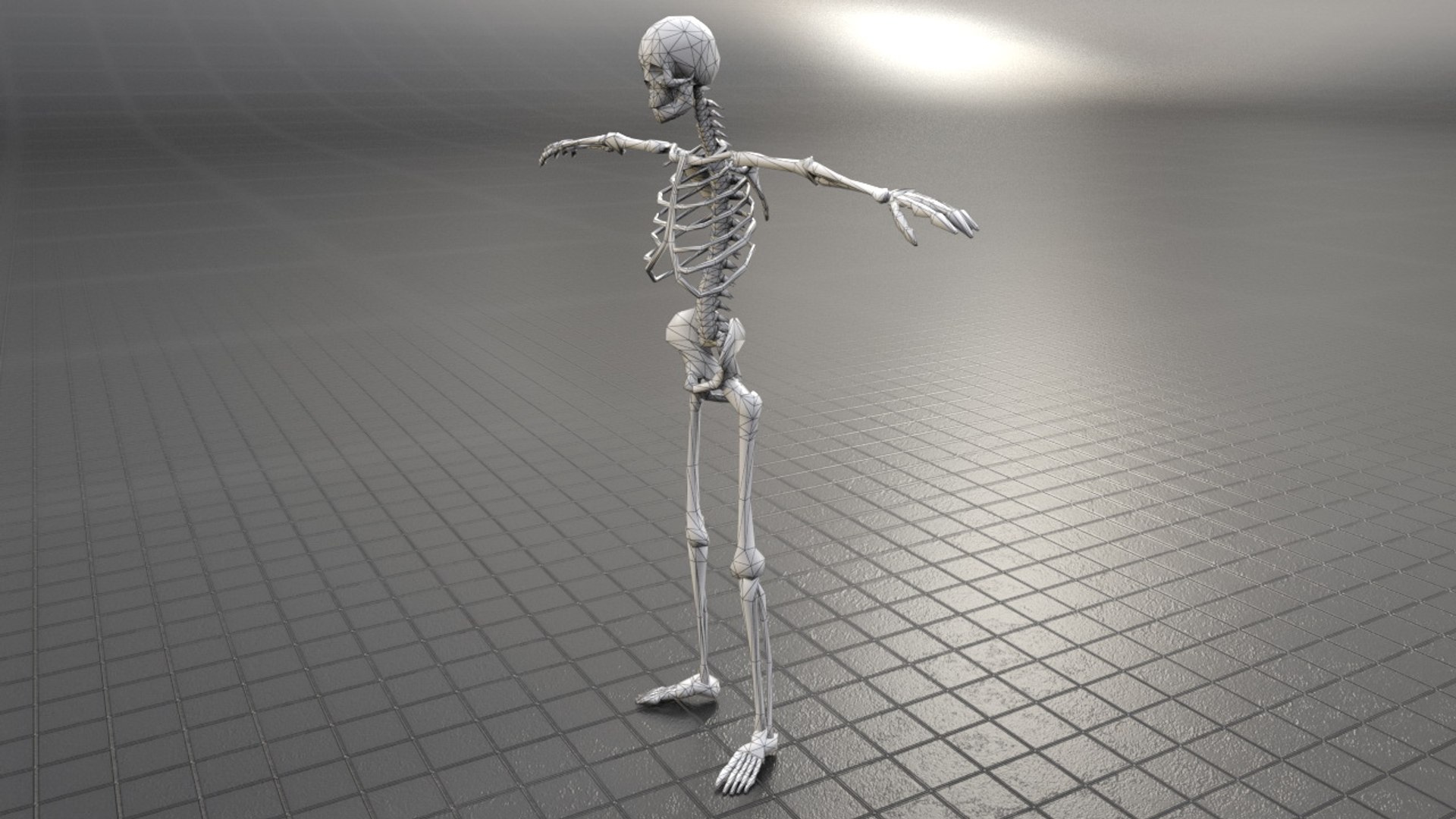 Pack poses skeleton bones 3D model - TurboSquid 1353096