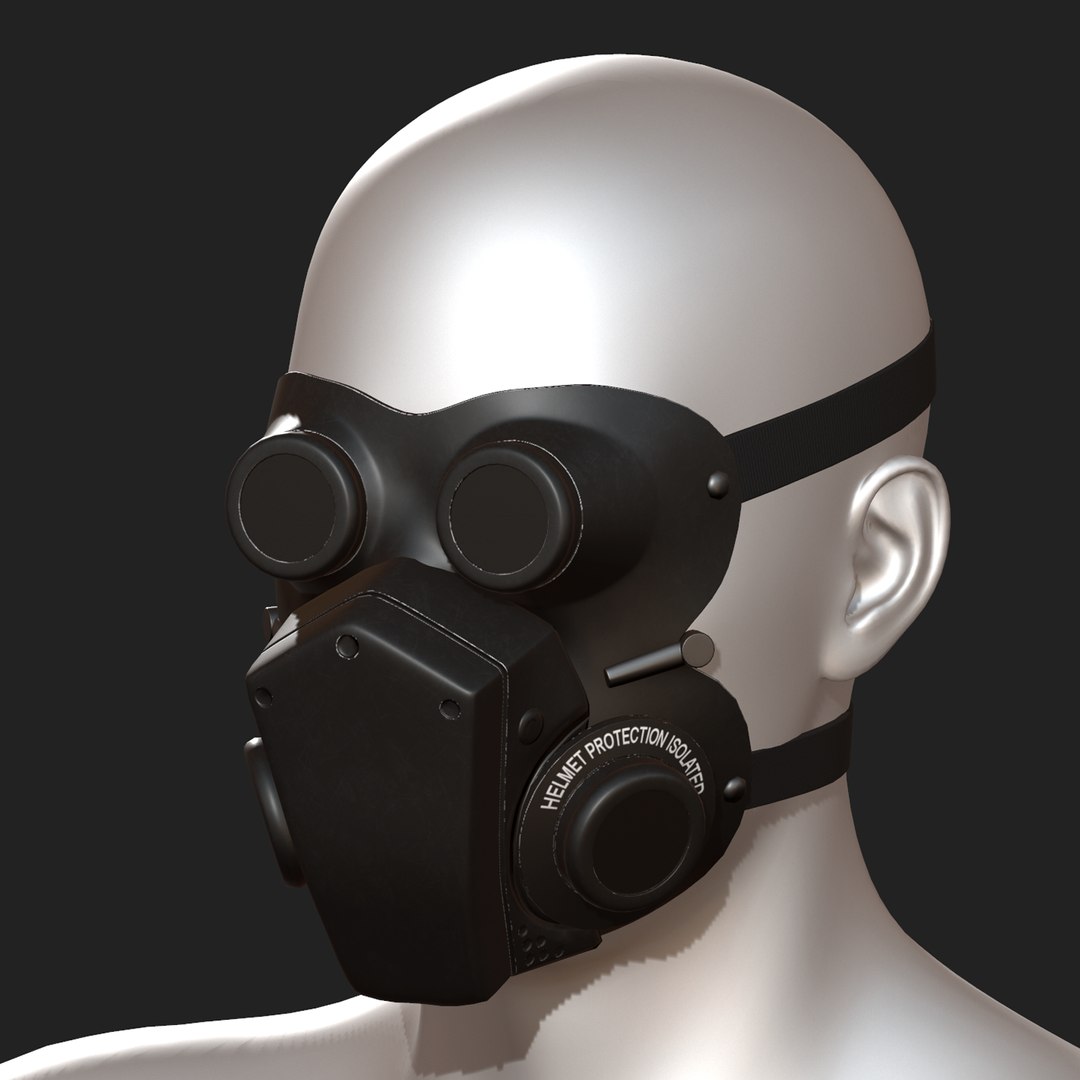Helmet Mask 3D Model - TurboSquid 1581761
