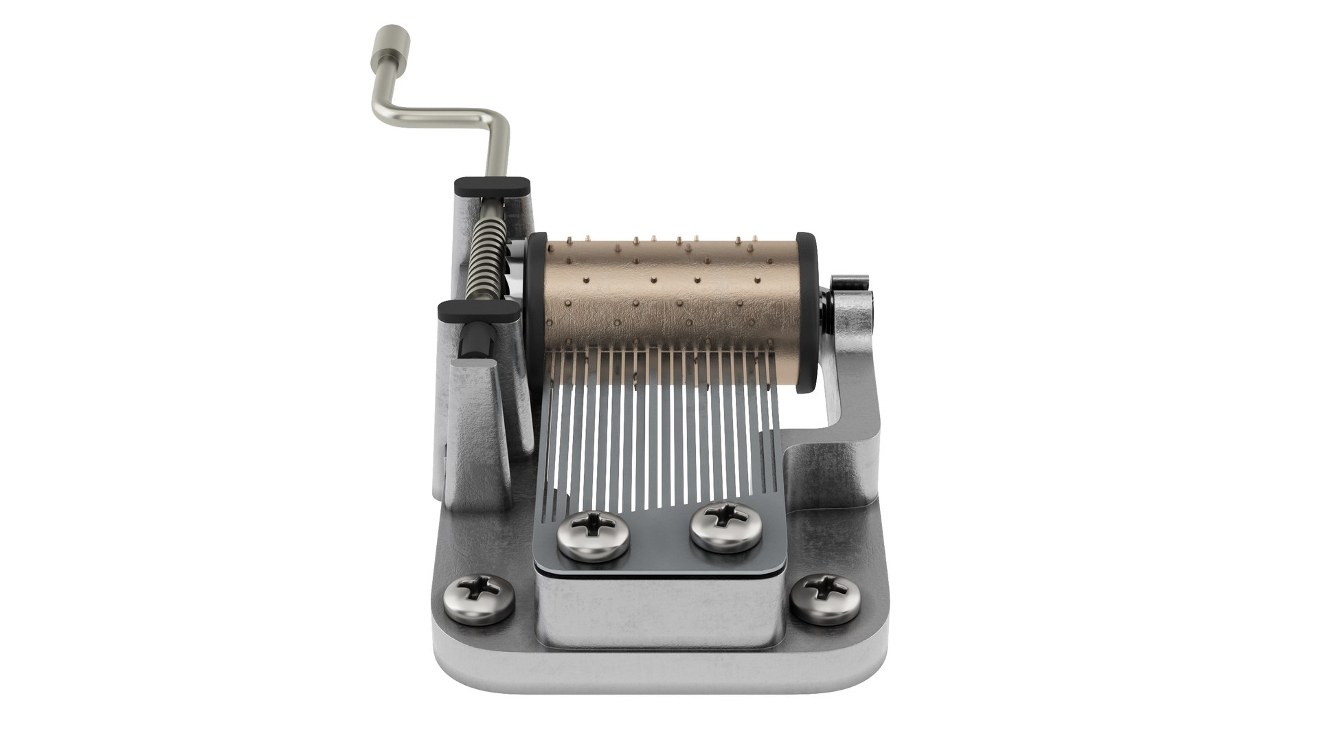 3D model Music Box Mechanism - TurboSquid 2035197