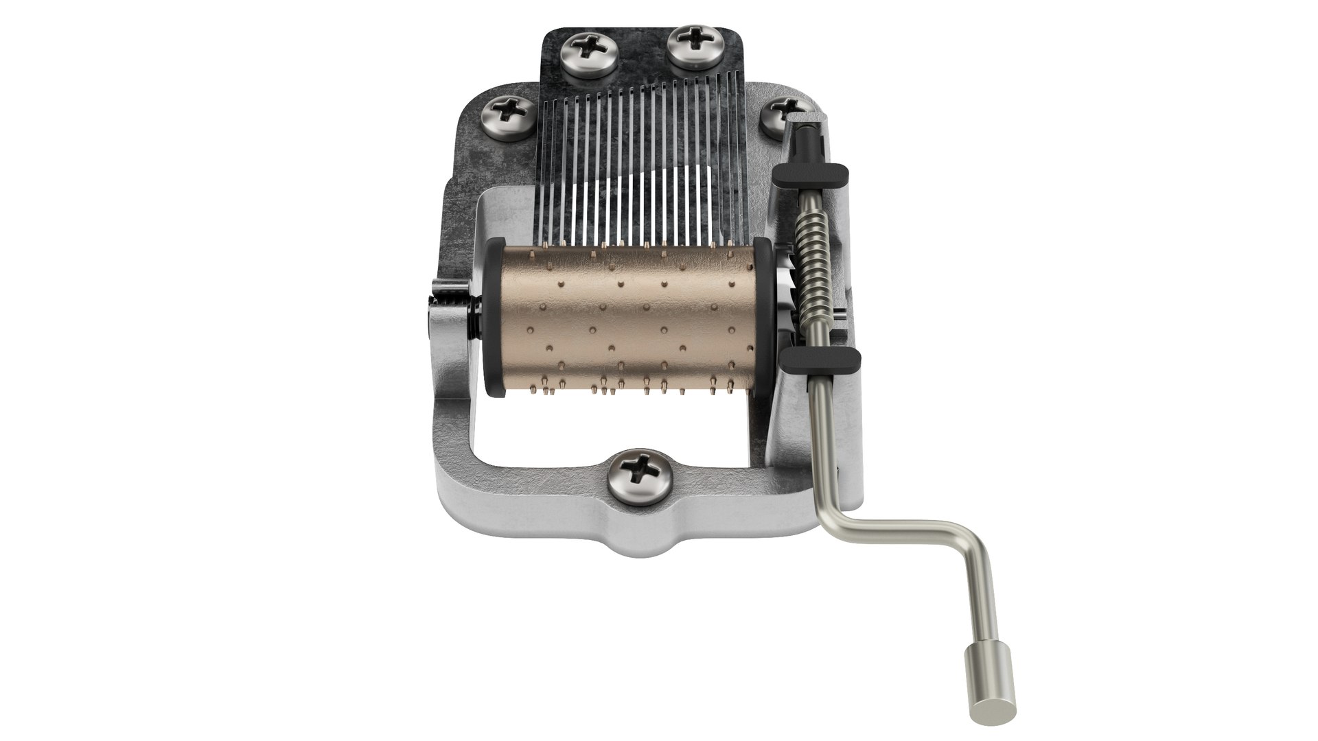 3D model Music Box Mechanism - TurboSquid 2035197
