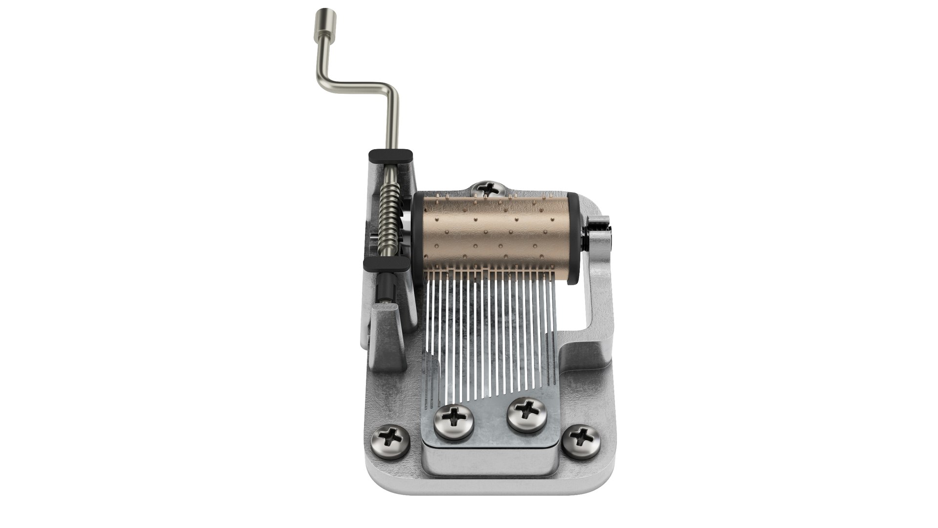 3D model Music Box Mechanism - TurboSquid 2035197